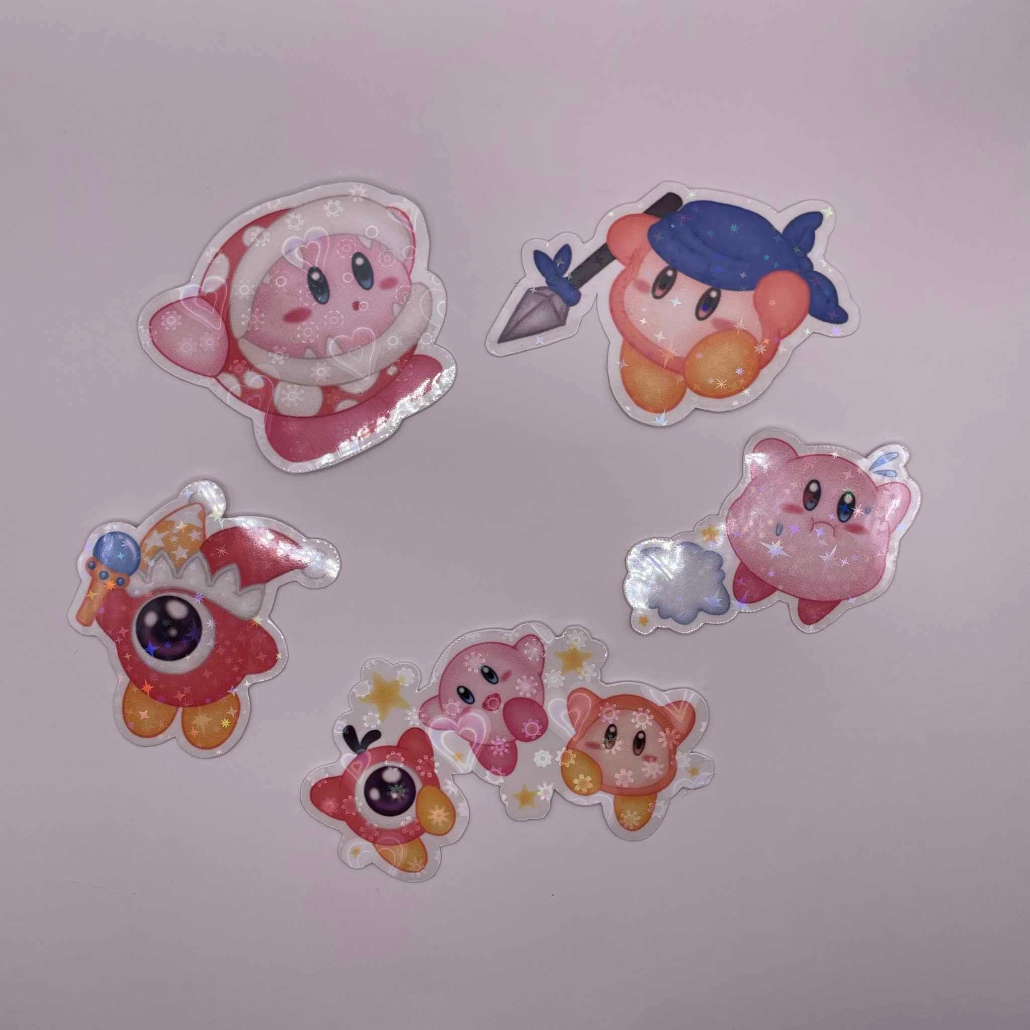 Kirby Stickers | That Nerdy Hooker